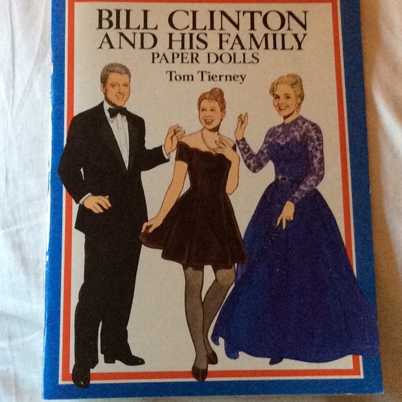 Other | Bill Clinton And His Family Paper Dolls | Poshmark